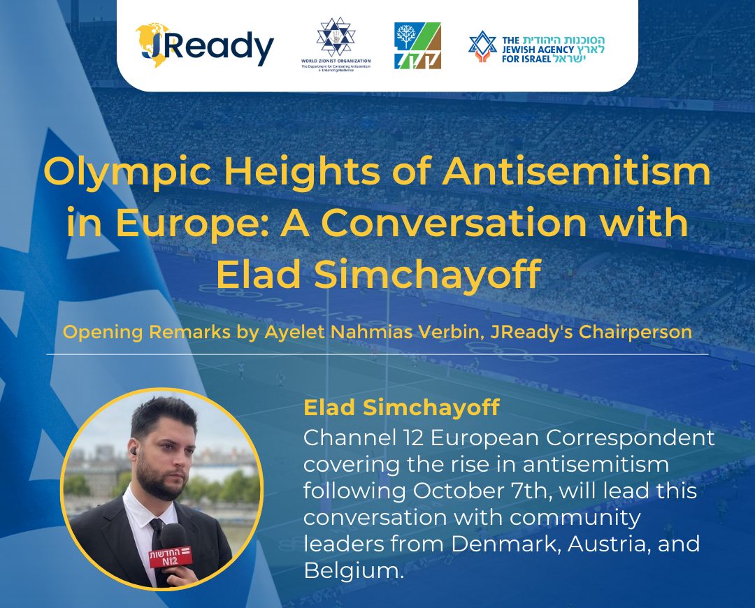 Antisemitism in Europe: interview with Elad Simchayoff | JReady